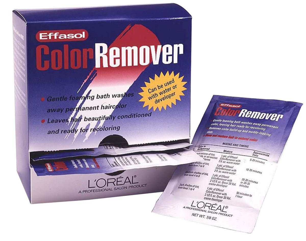 LOREAL EFFASOL COLOR REMOVER PAC